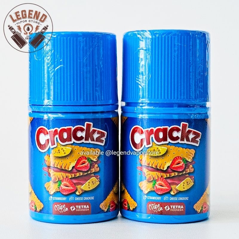Jual FREEBASE - LIQUID CRACKZ Strawberry Cheese Crackerz 60ML AUTHENTIC ...