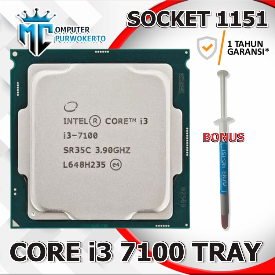 Jual Processor Intel core i3 7100 3.9 GHz Socket 1151 | Shopee Indonesia