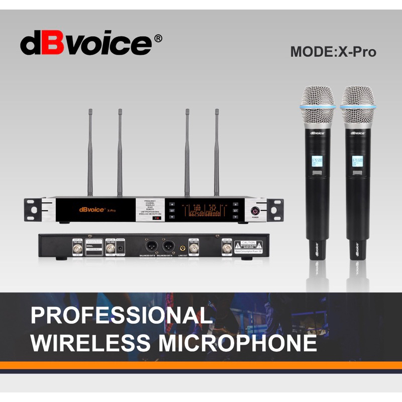 Jual Mic Wireless dB Voice X PRO Original dBvoice X-PRO | Shopee Indonesia
