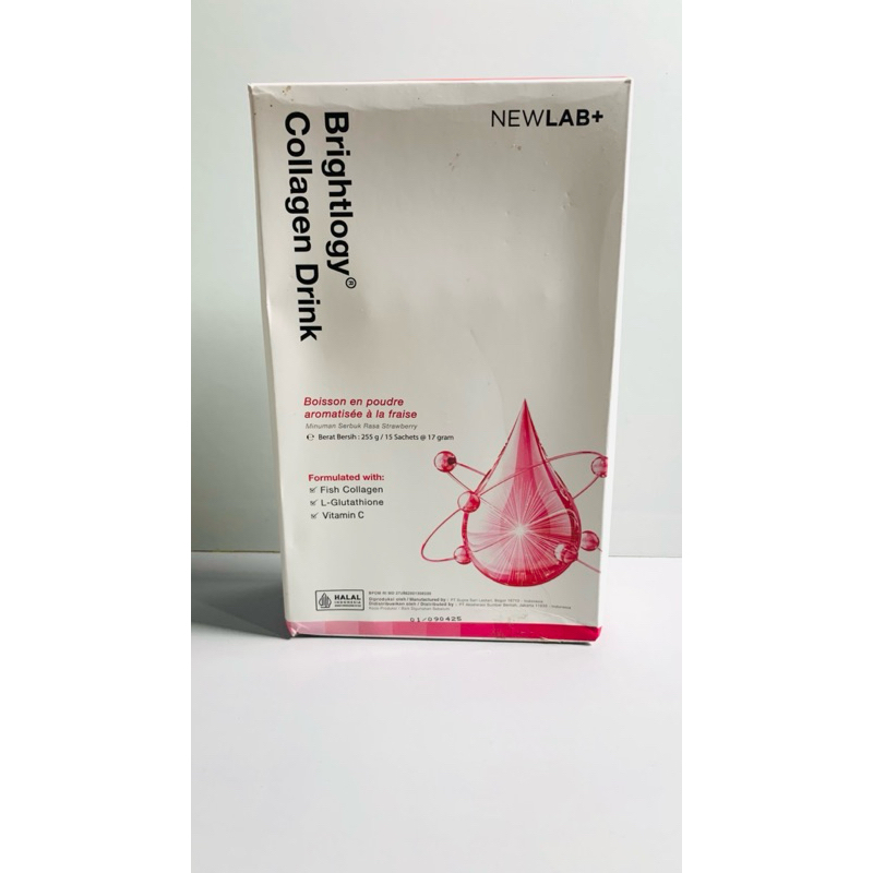 Jual NEWLAB Collagen Drink Brightlogy C-Gluta 360 isi 15pcs | Shopee ... Jual NEWLAB Collagen Drink Brightlogy C-Gluta 360 isi 15pcs | Shopee ...