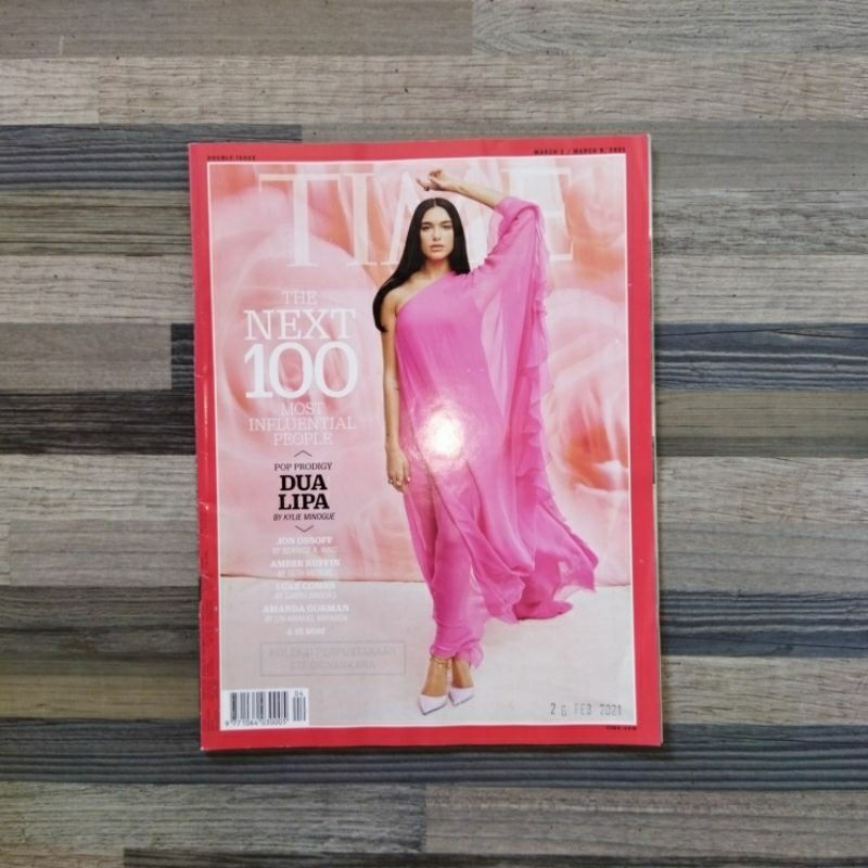 Jual MAJALAH TIME EDISI SPESIAL THE NEXT 100 MOST INFLUENTIAL PEOPLE ...