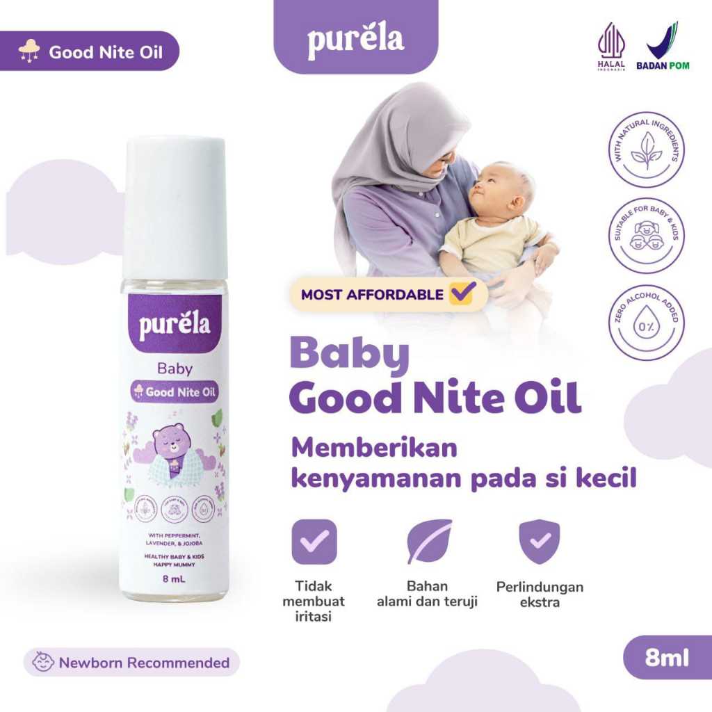 Jual Purela Soothing Baby Cream Glowing Muka Badan Skincare Anak by ...