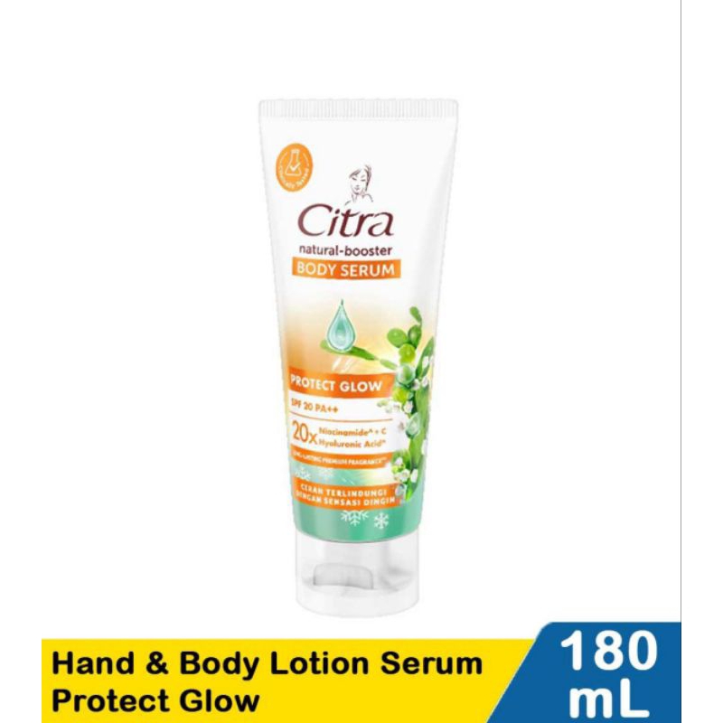 Jual Citra Hand Body Lotion Serum Protect Glow 180ML | Shopee Indonesia