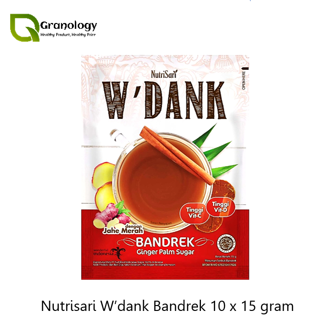 Jual Nutrisari Wedang Bandrek / W'dank Bandrek 10 sachet | Shopee Indonesia