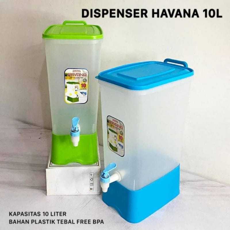 Jual 10 LITER TABITHA Tempat Penyimpanan Wadah Es Buah Toples Dispenser ...