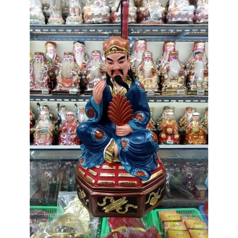 Jual patung dewa kong beng / kong ming / cu ke liang - fiber - 12inch ...