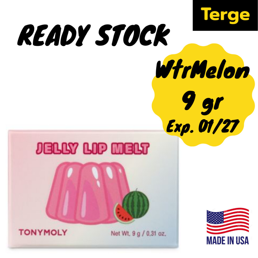 Jual Tony Moly Watermelon Lychee Jelly Lip Melt 9 gr | Shopee Indonesia