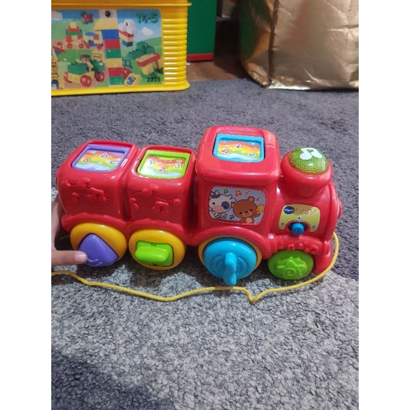 Jual vtech pop up friends train mainan pop up kereta | Shopee Indonesia