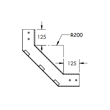 Jual Kabel Inside Riser Ladder/Cable Ladder Inside Riser 500x100 ...