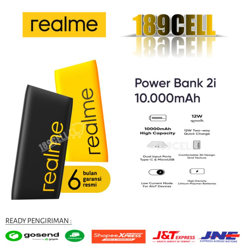 Jual Realme Power Bank 2i 10000mAh - Powerbank Original indonesia ...