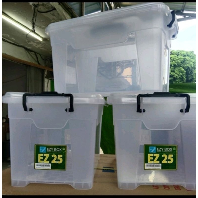 Jual Box Container CB 25 Liter EZY Bening Transparan Handy Shinpo ...