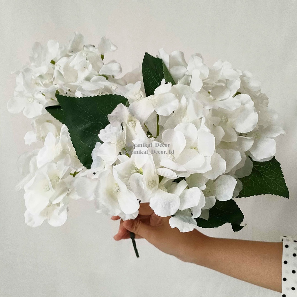 Jual Jumbo Hydrangeas x5 Bunga Hortensia Palsu Bunga Artifcial ...