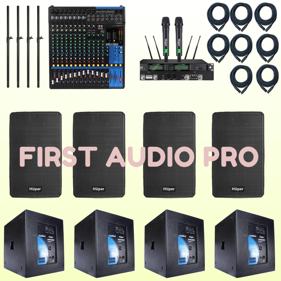 Jual Paket 24 soundsystem outdoor Huper QA15A + SRP118SE + YAMAHA ...