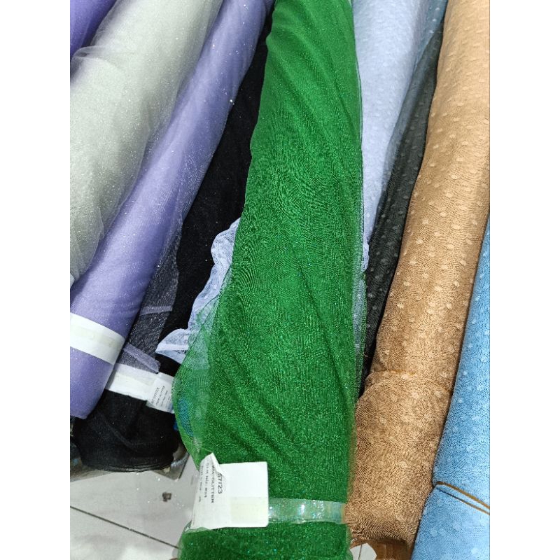 Jual kain tile polos gliter | Shopee Indonesia