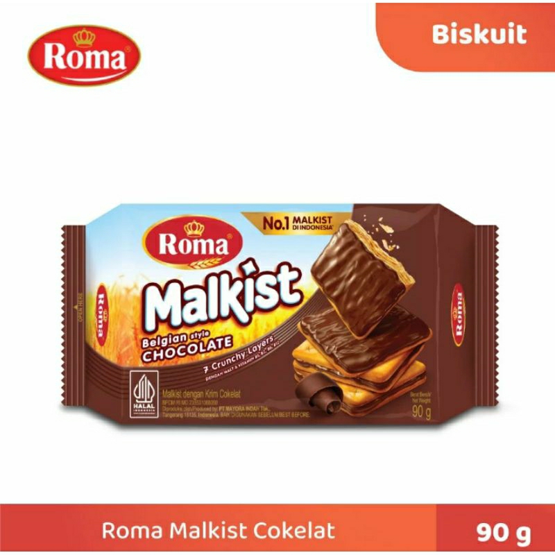 Jual Roma malkist coklat 90g | Shopee Indonesia