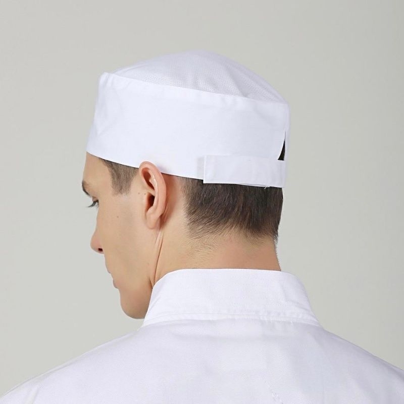 Jual ARR SANJAYA Peci Koki Chef Topi Koki Peci Jala Chef Cap Hat Wint ...
