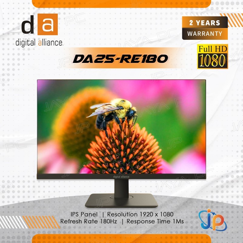 Jual Monitor Digital Alliance LED IPS DA25-RE180 - Full HD 25" Inch ...