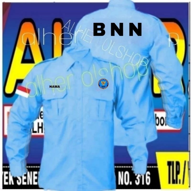 Jual kemeja BNN baju BNN seragam BNN Pdh BNN kemeja kerja BNN baju ...