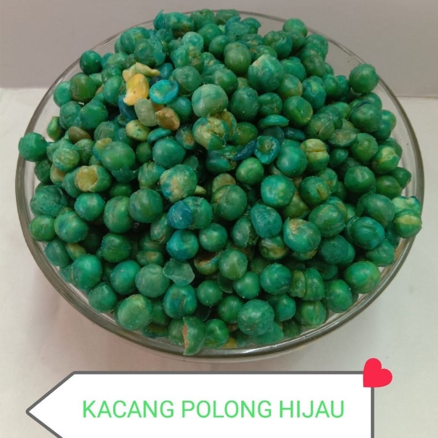 Jual 1 Kg Kacang Polong Hijau Polong Ijo Goreng Asin Gurih Harga ...