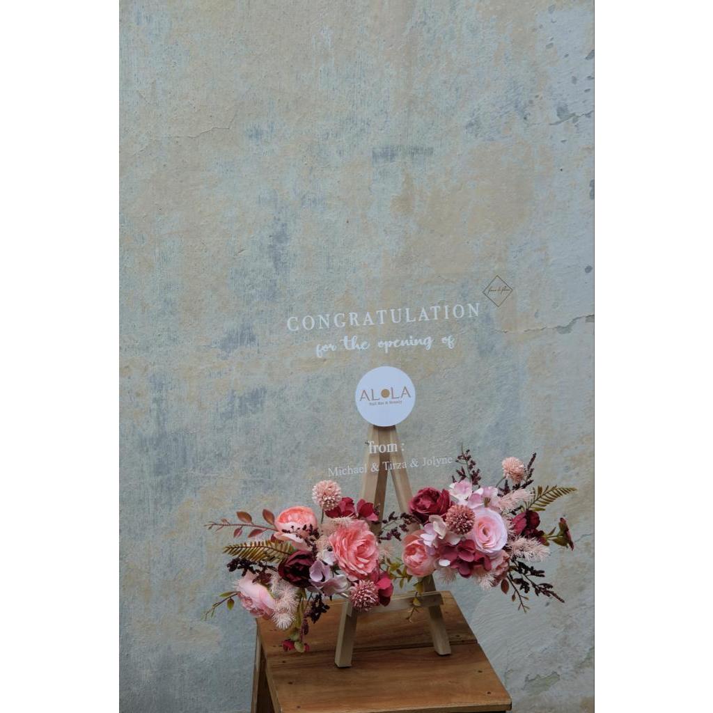 Jual table acrylic, papan bunga untuk meja | Shopee Indonesia