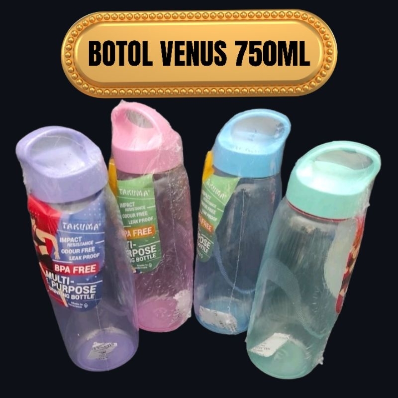 Jual Botol Venus 750 ml Takuma / Botol Minum / Botol plastik / Botol ...