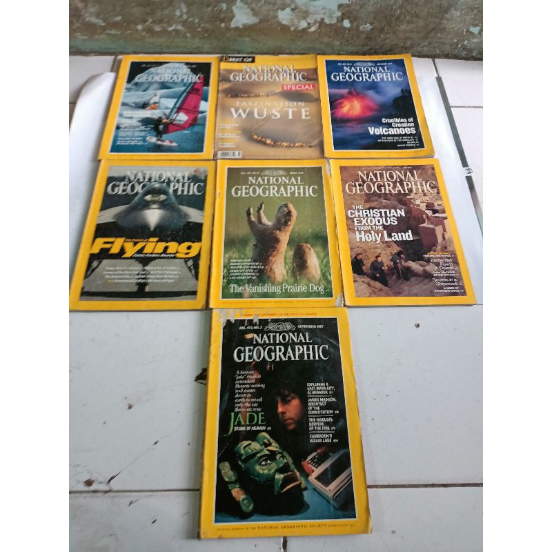 Jual NATIONAL GEOGRAPHIC HELLO ANCHORAGE, FASZINATION WUSTE, VOLCANOES ...