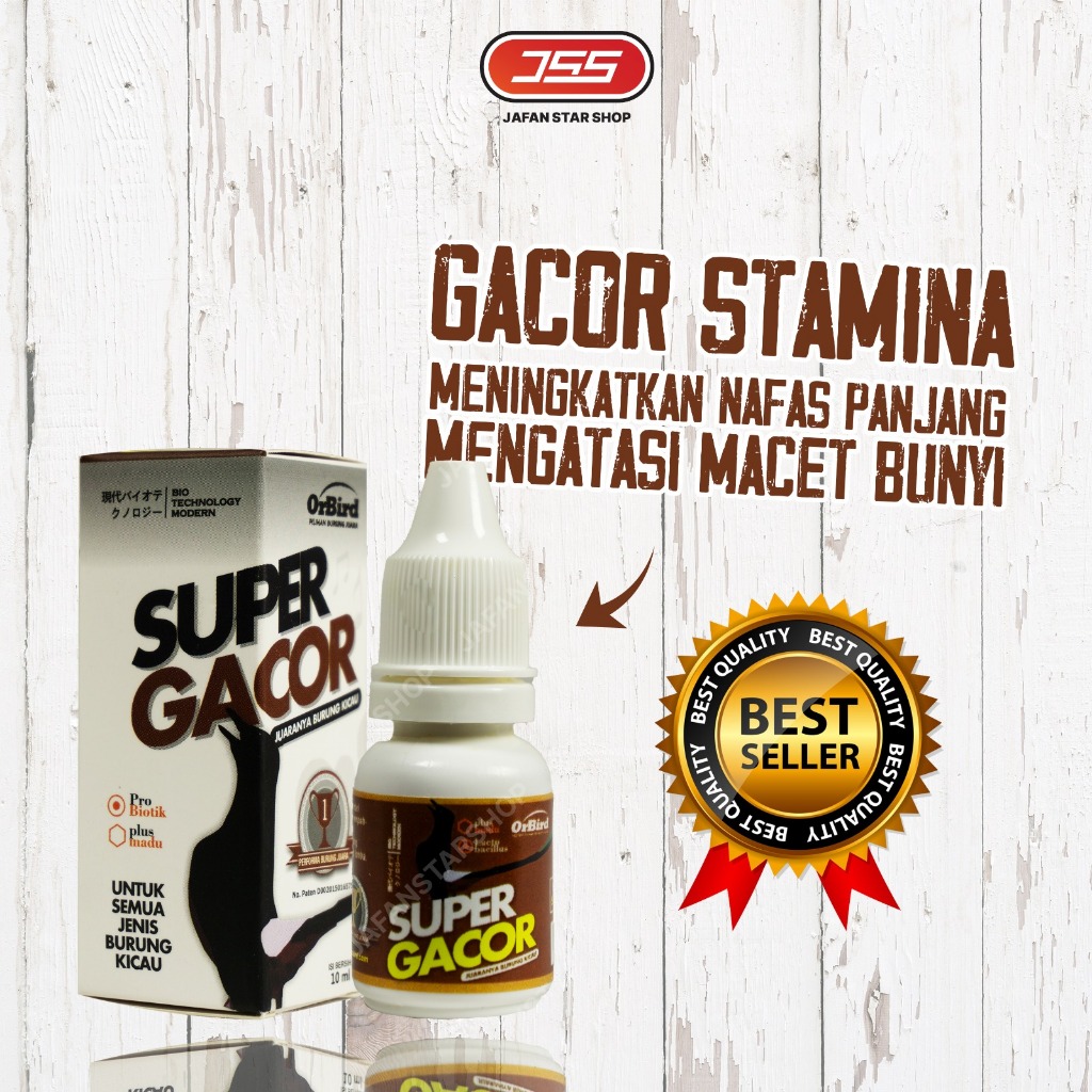 Jual Super Gacor Vitamin Probiotik Jamu Untuk semua jenis burung ...
