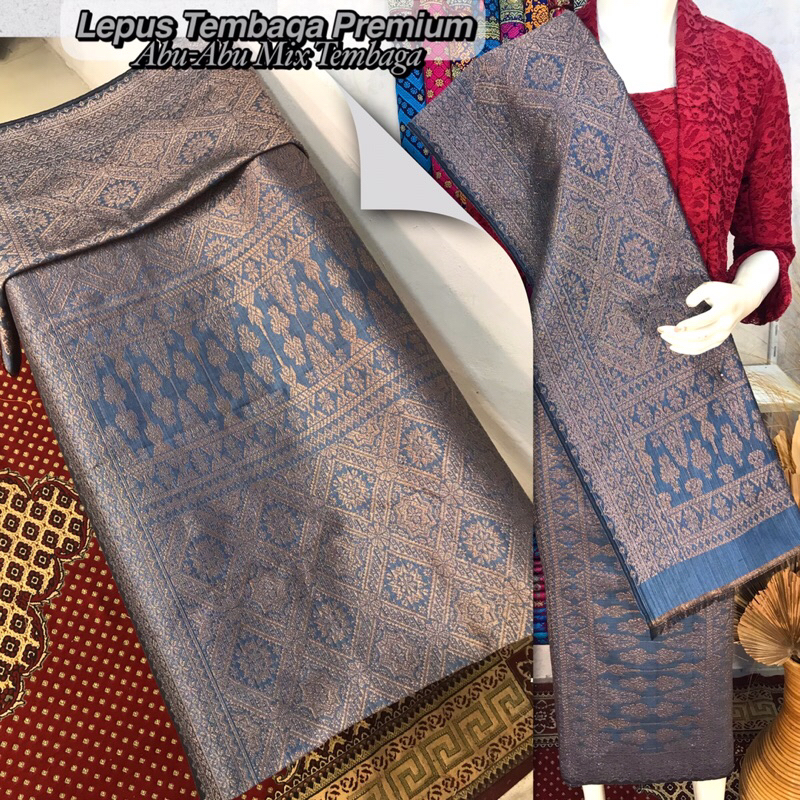 Jual Songket Lepus Tembaga Premium-Asli Tenun Tangan Palembang(Ilham Songket) | Shopee Indonesia