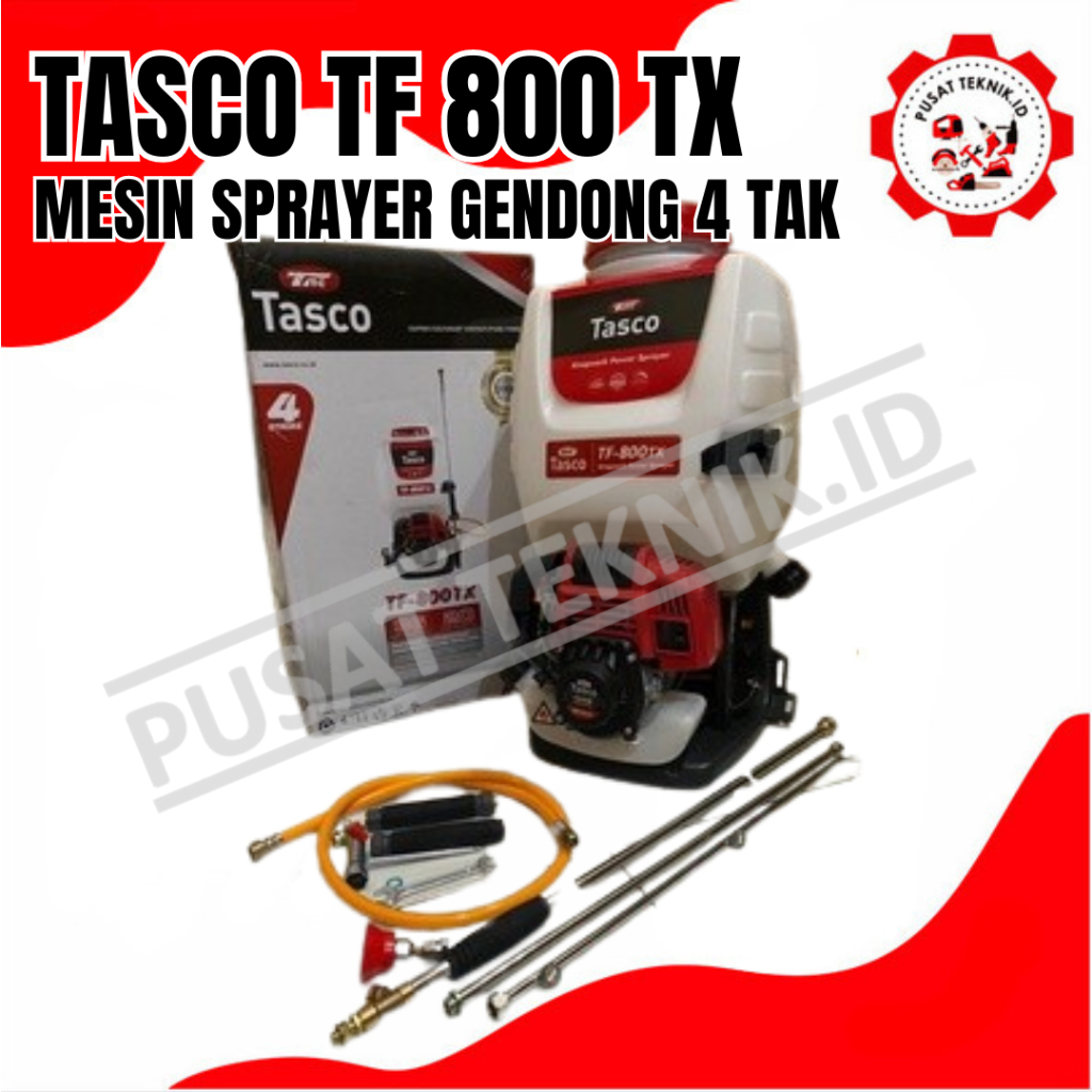 Jual TASCO TF 800 TX ENGINE SPRAYER 4TAK SEMPROT TANAMAN TASCO KNAPSACK TASCO TF800TX | Shopee ...