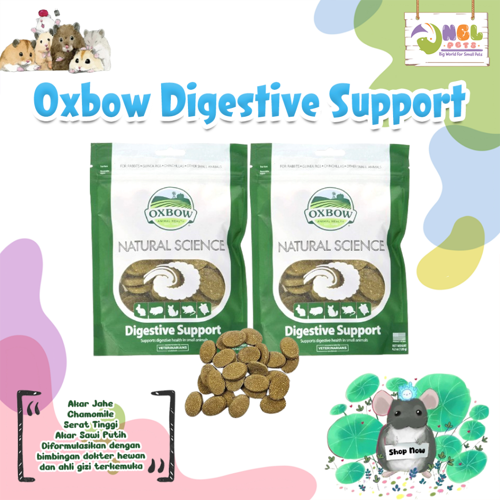Jual SATUAN VITAMIN OXBOW DIGESTIVE SUPPORT, VITAMIN KESEHATAN ...