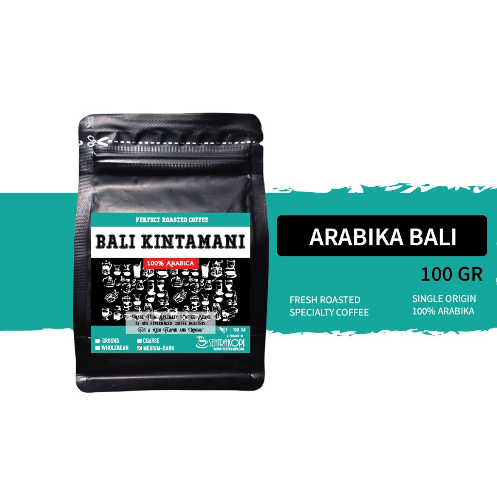 Jual Kopi Arabika Bali Kintamani 100 gram - Biji / Bubuk - Premium ...