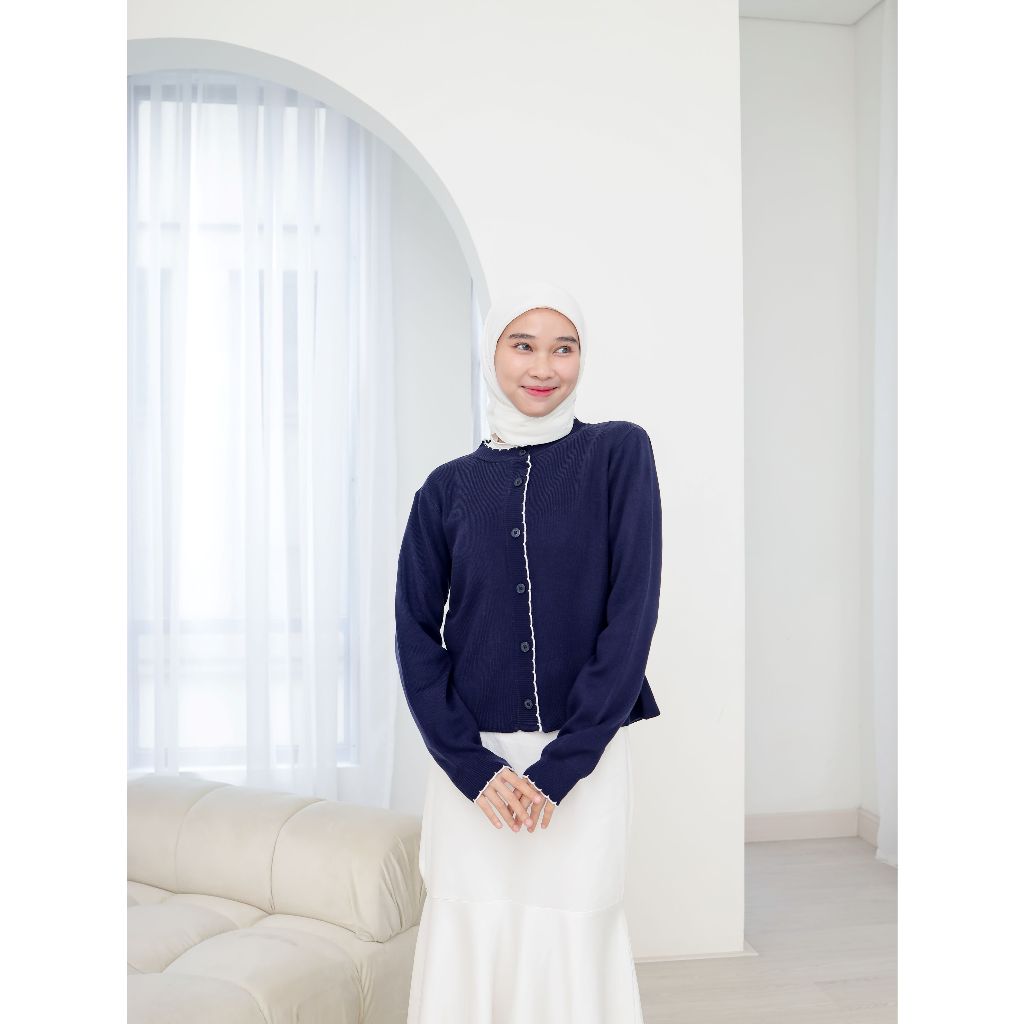 Jual NIGOO Cassia Cardigan Rajut Knitwear Wanita | Shopee Indonesia