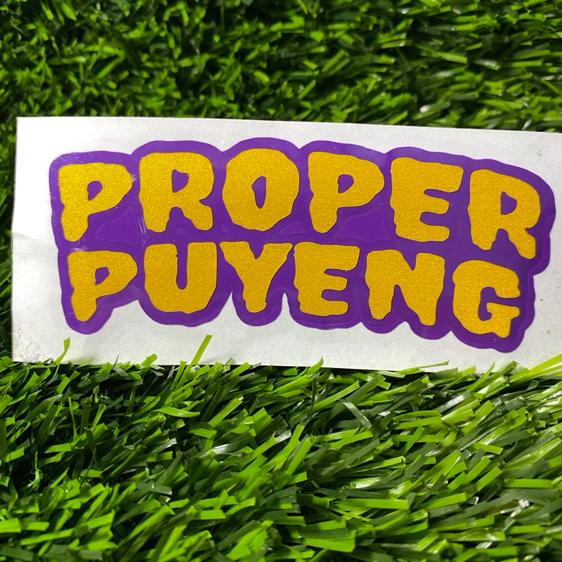 Jual Stiker Proper Puyeng Sticker Cutting Motor Shopee Indonesia