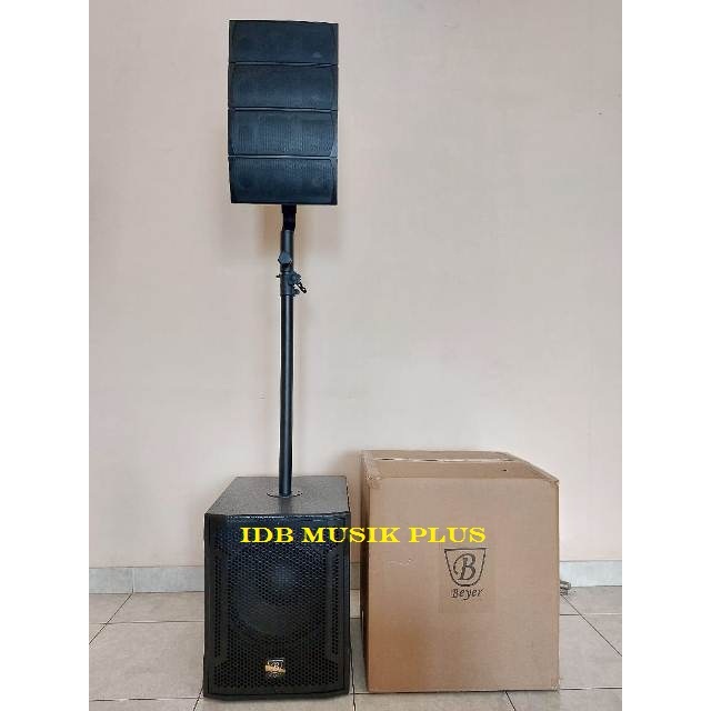Jual Speaker Mini Array + SubWoofer 12" Beyer BMK350 BMK 350 Original | Shopee Indonesia