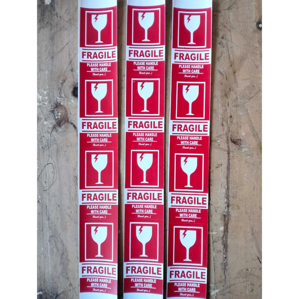 Jual stiker fragile bentuk panjang | Shopee Indonesia