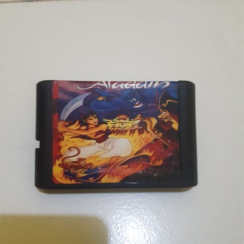 Jual cartridge/kaset sega mega drive bootleg ALADDIN | Shopee Indonesia
