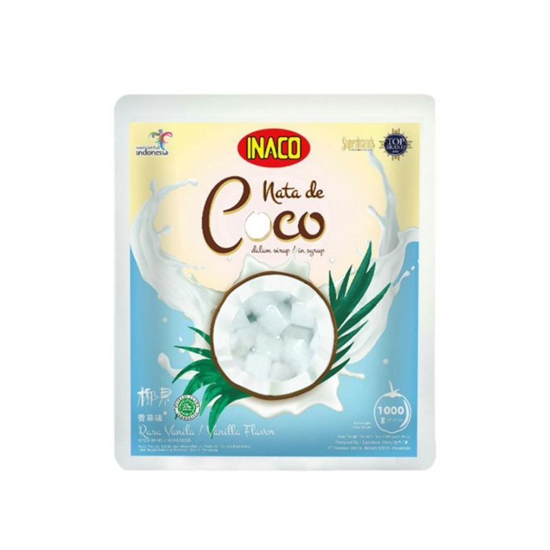 Jual Inaco Nata De Coco Vanilla 1Kg | Shopee Indonesia
