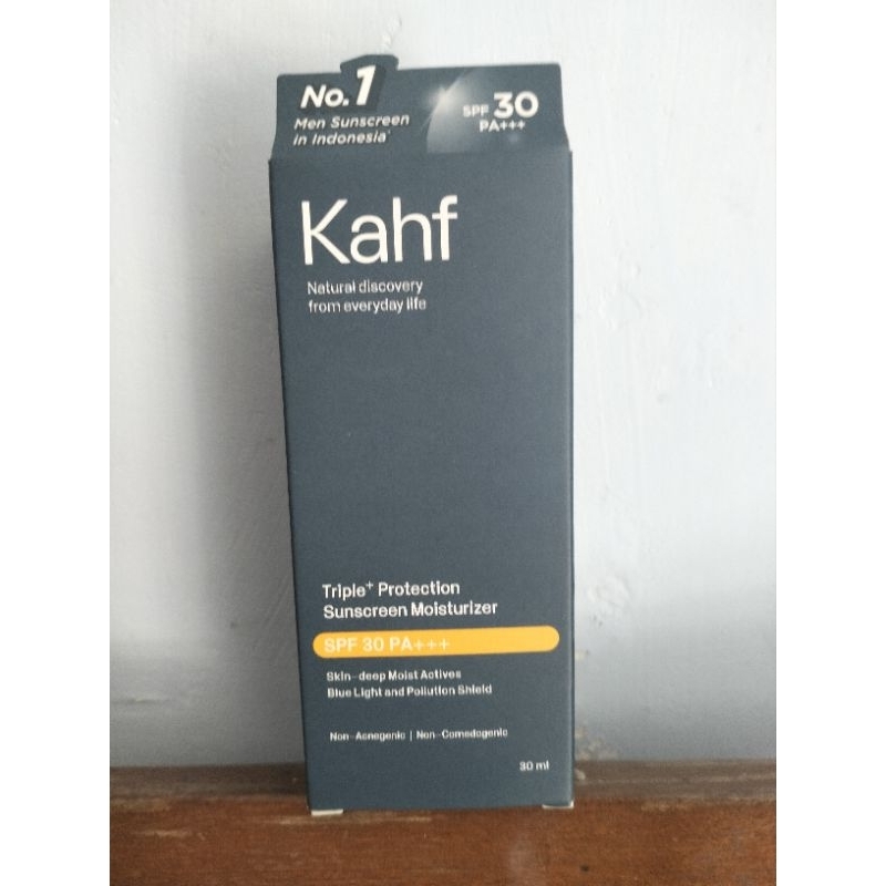 Jual Kahf Triple Protection Sunscreen Moisturizer Spf 30 PA +++ (KAHF ...