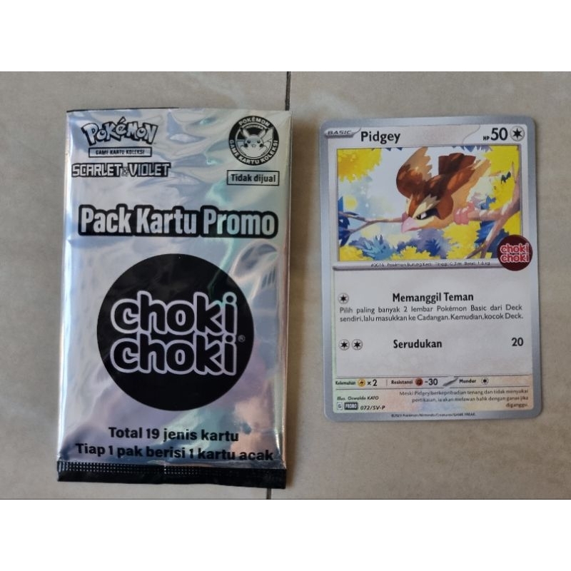 Jual kartu pokemon card Original Choki Choki Limited Edition Scarlet ...
