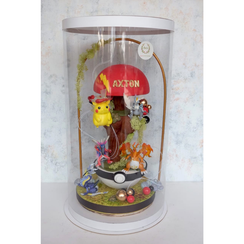 Jual NEW // BOX MIKA BULAT TABUNG REGULER KOKOH D.25 T.50/ TRANSPARANT ...