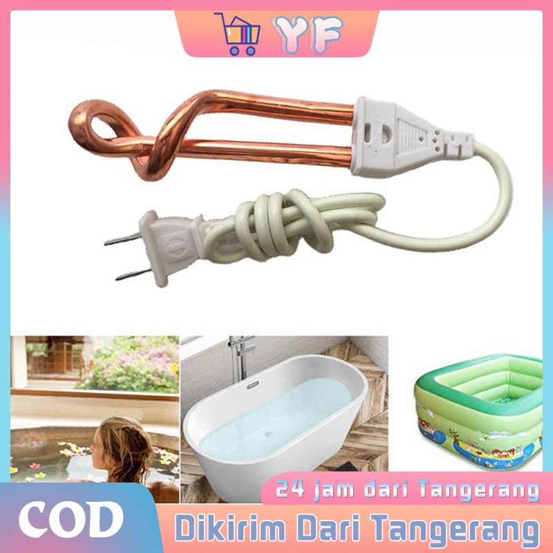 Jual Heater Celup Heater Pemanas Air Elemen Pemanas Air 220V 1200W ...
