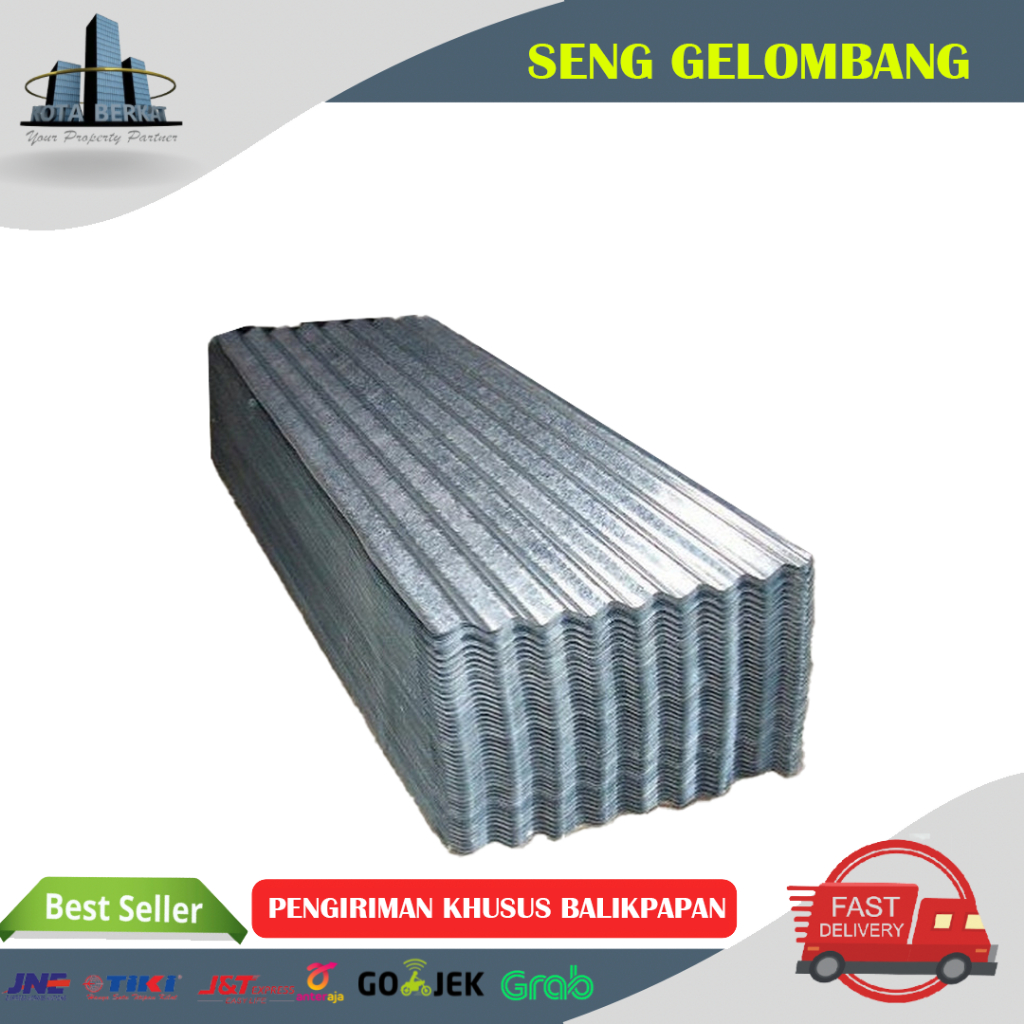 Jual ATAP SENG GELOMBANG BESAR ATAU KECIL (WAJIB MEMBACA DESKRIPSI ...
