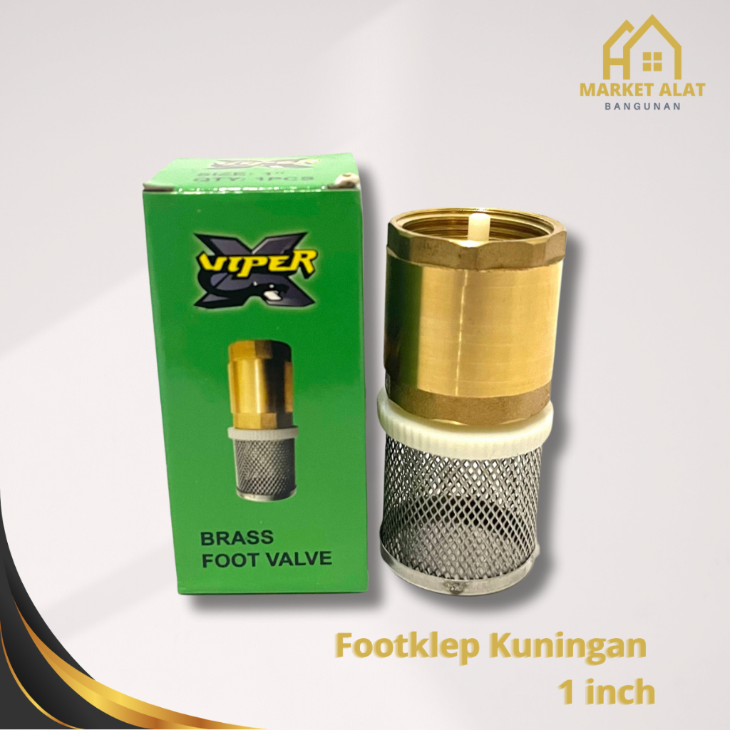 Jual Footklep Kuningan 1” / Foot Klep Kuningan 1 Inci / Saringan Pompa ...