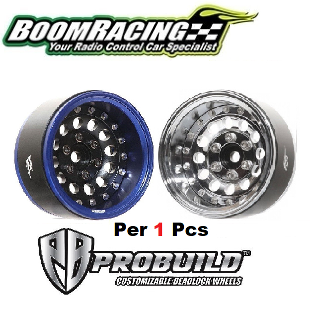 Jual Boom Racing ProBuild 1.9 R12 Alloy Beadlock Wheels Velg 1/10 Rc ...