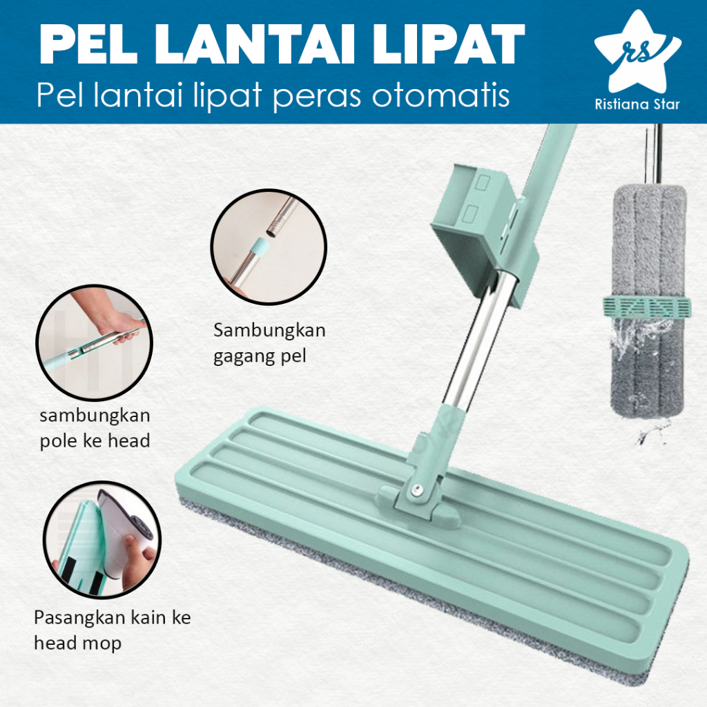Jual Alat Pel Lantai Ultra Mop / ALAT PEL PERLENGKAPAN RUMAH / PEL LIPAT | Shopee Indonesia