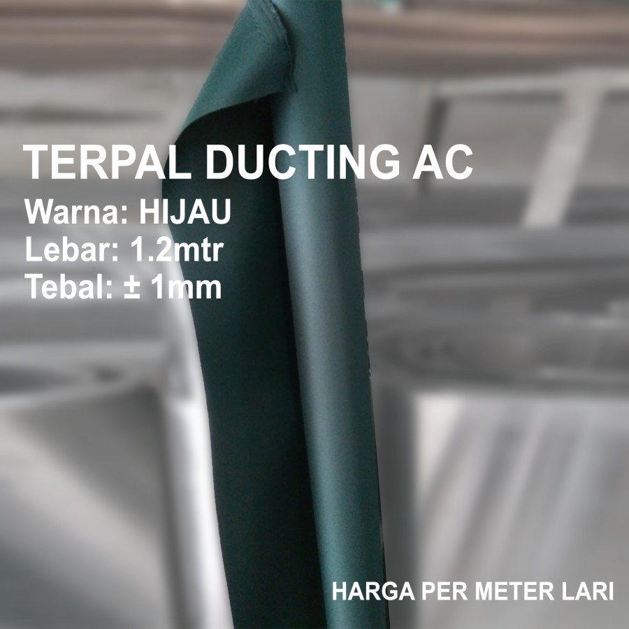 Jual Terpal Canvas Ducting - Kain Canvas Dak AC - Hijau | Shopee Indonesia