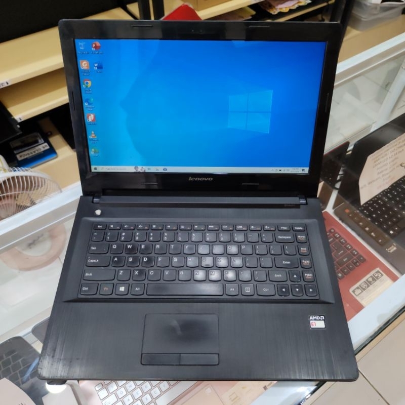 Jual Second LAPTOP LENOVO G40-45 Amd E1 6010 Ram 4Gb Ssd 128Gb Netbook ...