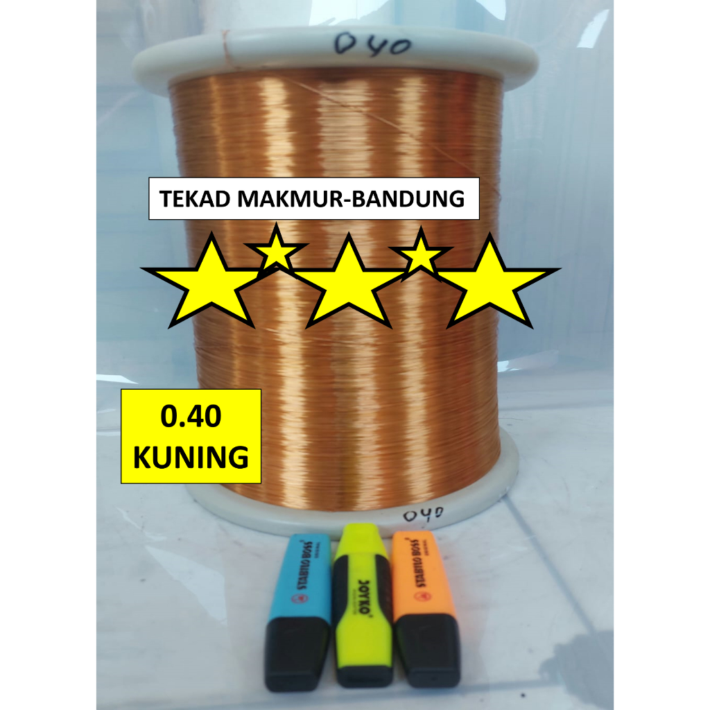 Jual Kawat Kerajinan Tembaga - Kuning 0.40 mm - 1 ons - Kawat Kerajinan ...