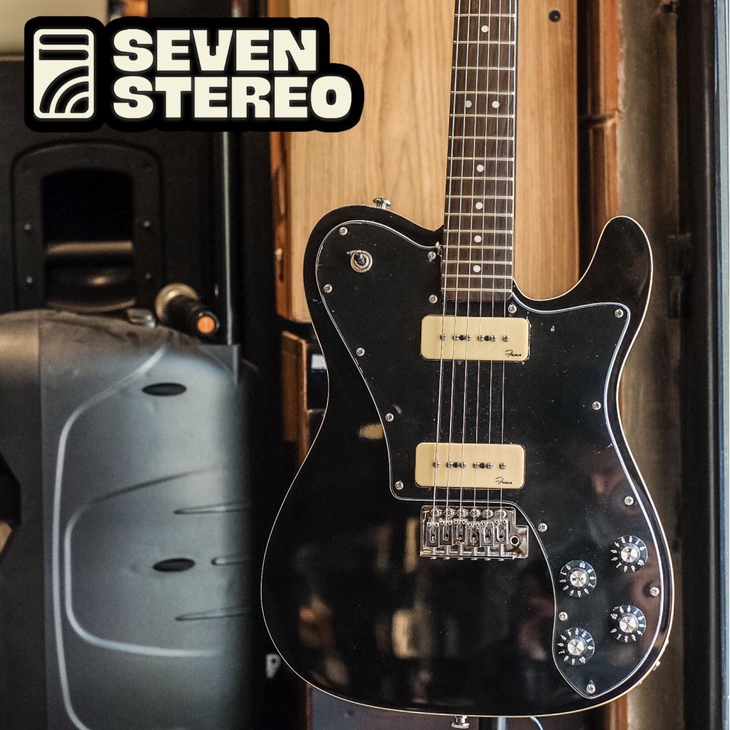 Jual Fena Telecaster Deluxe P90 Rosewood FB Electric Guitar Black ...