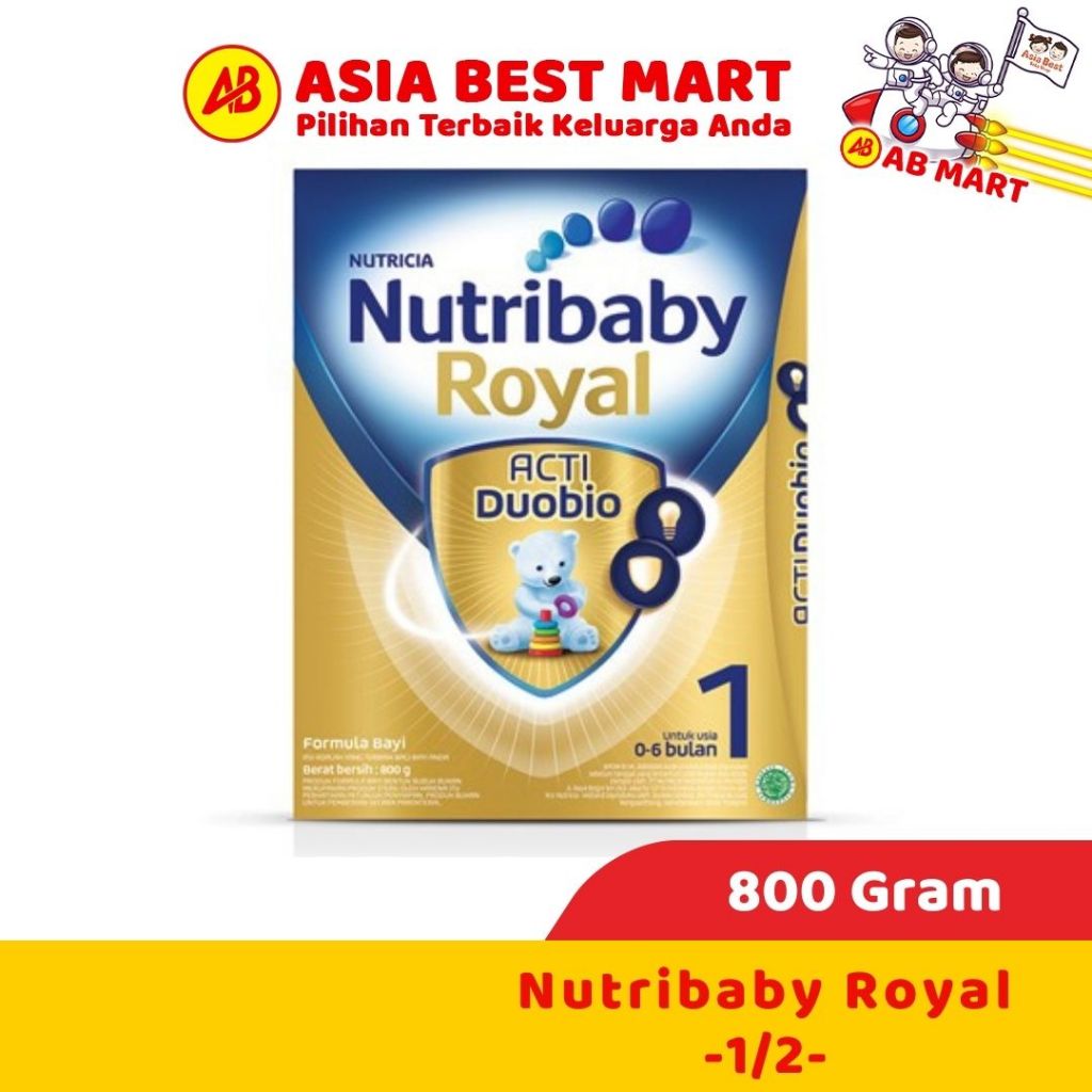 Jual Nutribaby Royal 1/2 800 Gr / Susu Formula Bubuk Pertumbuhan Anak Bayi | Shopee Indonesia